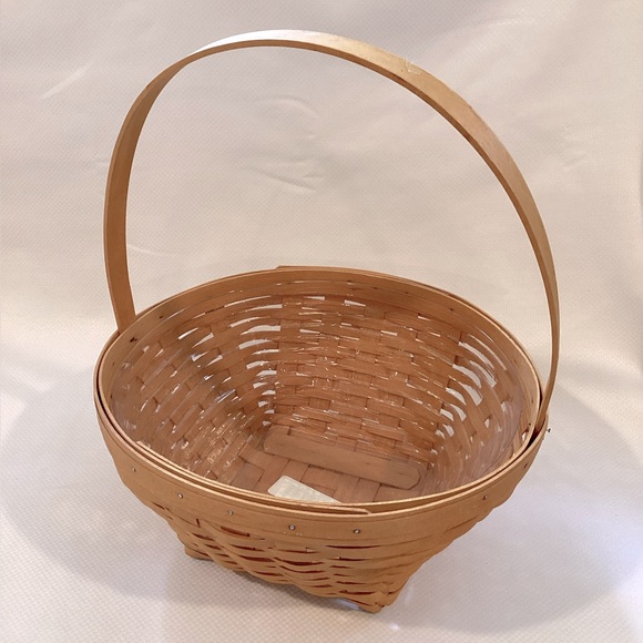 Longaberger | Kitchen | Vintage Longaberger Large Single Handle Basket ...